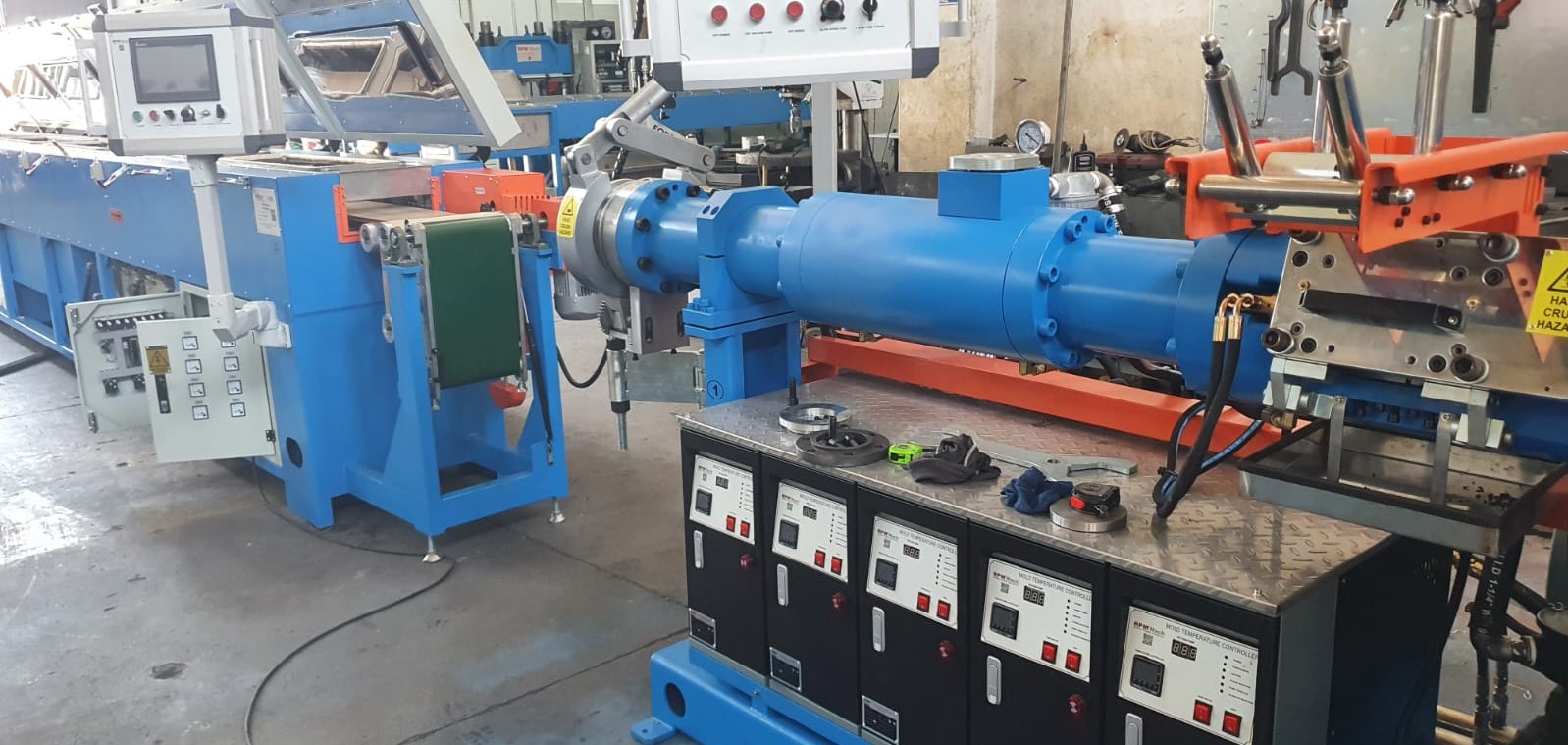 Rubber Extruders and Vulcanizing Ovens - Rpmmach.com